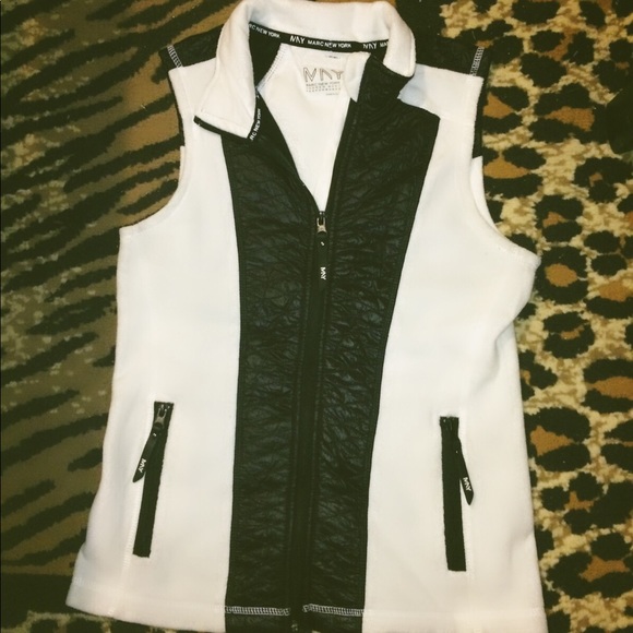 Andrew Marc | Jackets & Coats | Blackwhite Full Zipper Vest | Poshmark